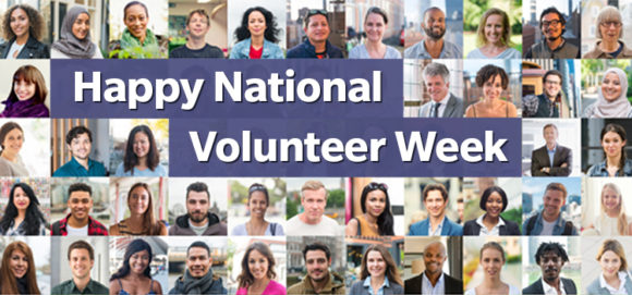 Celebrating National Volunteer Week with strength in numbers - Seeing ...