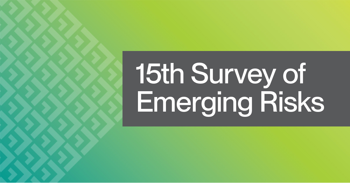 Survey of Emerging Risks – Risk Combinations - Seeing Beyond Risk