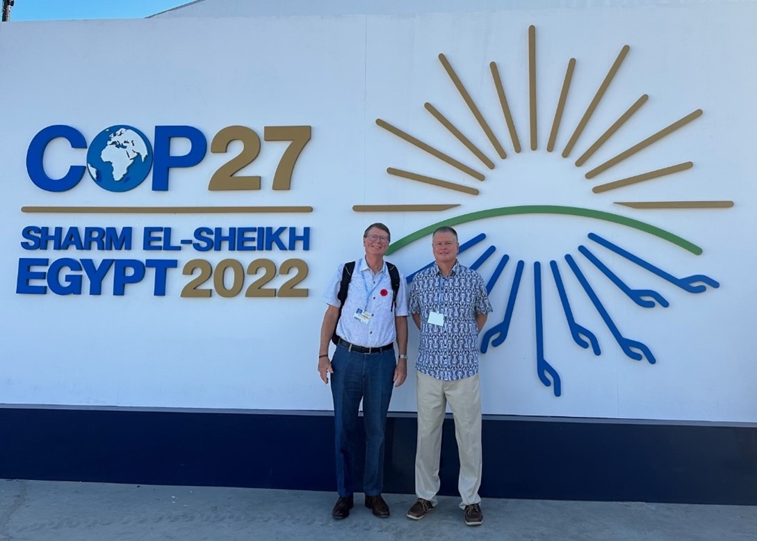 Behind the Scenes at COP27 in Egypt - Seeing Beyond Risk